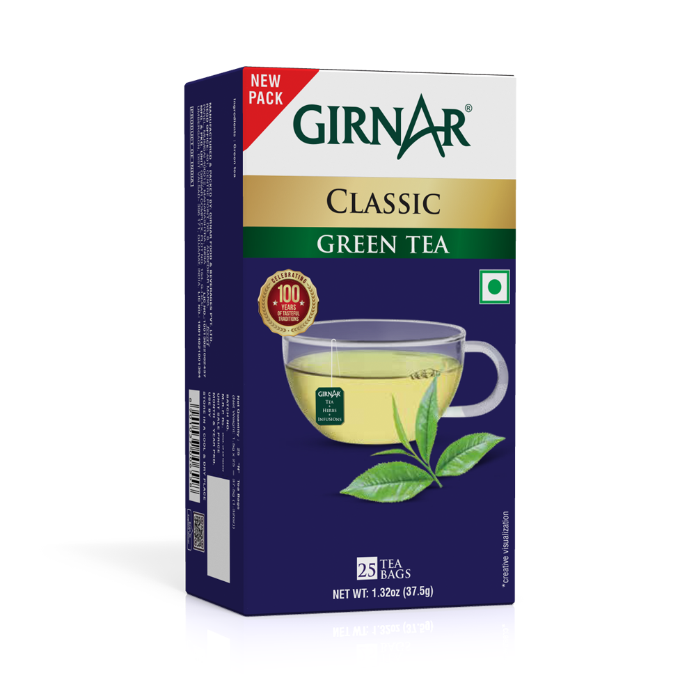 Girnar Green Tea Bags – Girnar Tea